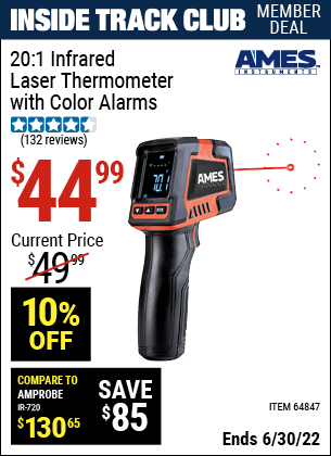 Harbor freight infrared thermometer store