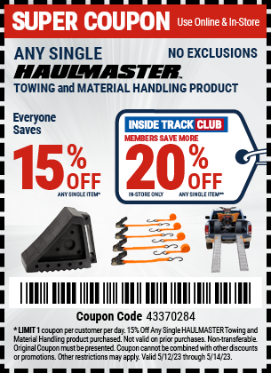 Harbor freight air tank coupon store